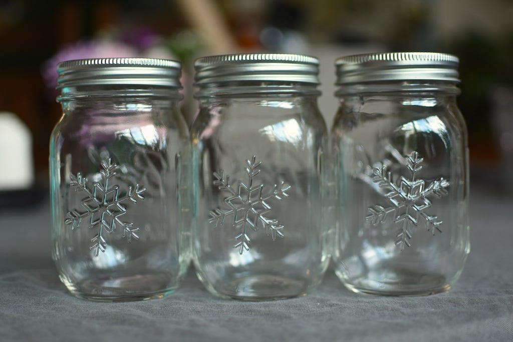 Snowflake Jars for the Holidays – Food in Jars