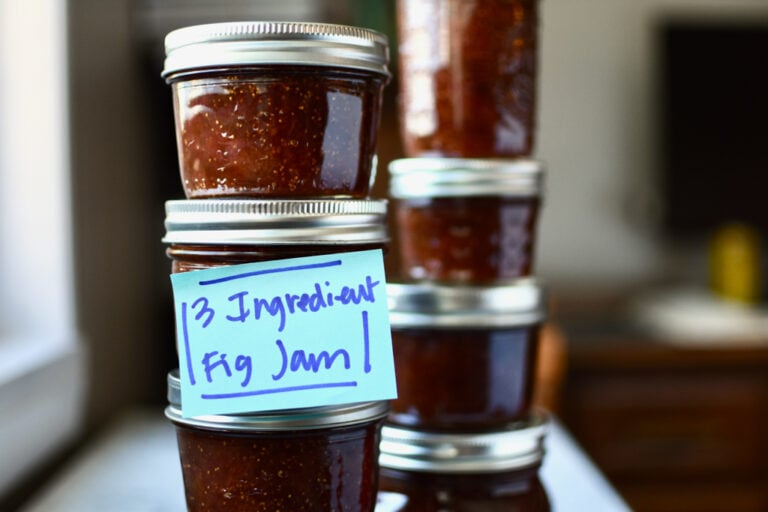 Three Ingredient Fig Jam for Canning – Food in Jars